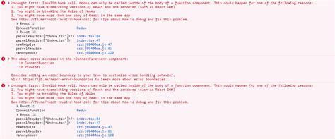 błąd invalid hook call w typescript react podczas tworzenia aplikacji webowej blog z cms