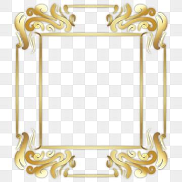 Elegant Golden Frame PNG Picture Vintage Golden Frame Elegant