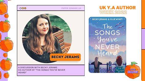 Discussion With Becky Jerams Co Author Of The Songs You Ve Never Heard
