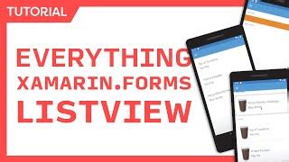 Xamarin Forms Listview Everything You Need To Know U Doovi
