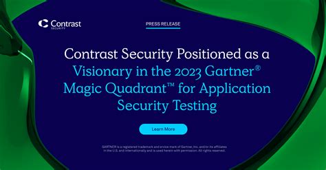 Contrast Security Positioned As A Visionary In The 2023 Gartner Magic