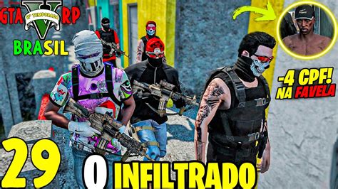 GTA 5 ROLEPLAY BRASIL O INFILTRADO X9 NA FAVELA Deu Ruim