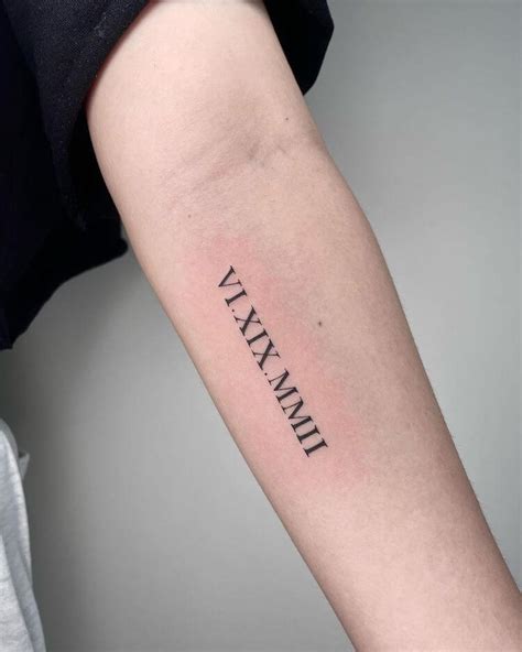 20 Awesome Roman Numeral Tattoo Ideas For Women Mom S Got The Stuff