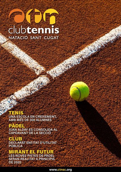 Les revistes del Club Tennis Natació Sant Cugat Club Tennis Natació