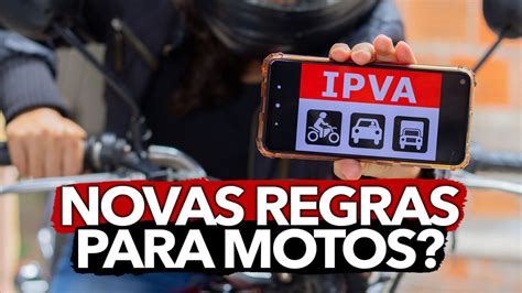 Novas REGRAS do IPVA para MOTOS Saiba quais são as alterações