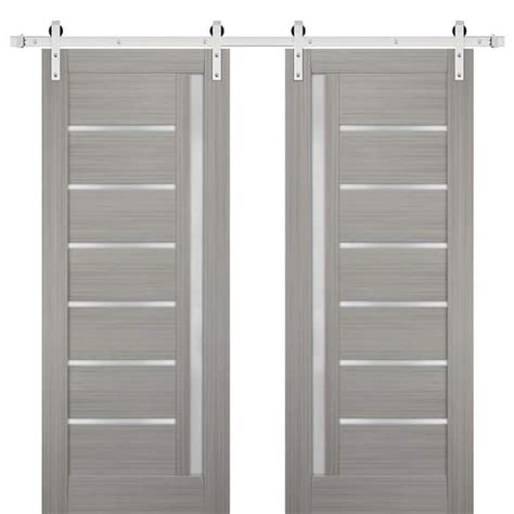 Reviews For Sartodoors 72 In X 80 In Single Panel Gray Finished Solid