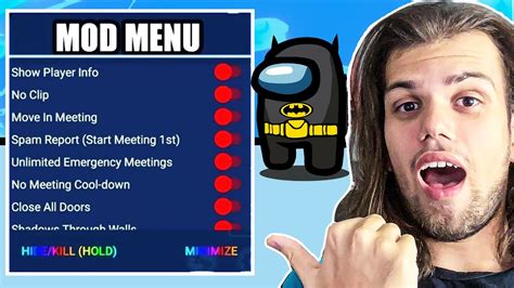 Among Us Mod Menu Always Impostor Read Ghost Chat Anti Ban ON