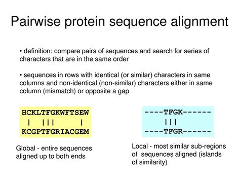 ppt sequence alignment techniques powerpoint presentation free download id 9164086