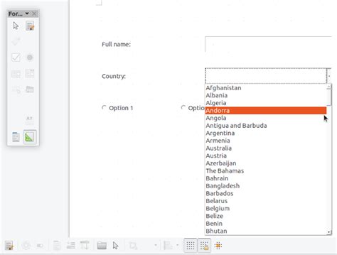how to create fillable pdf forms with libreoffice writer linux uprising blog