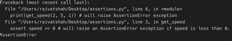 An Intro To Python Assert Statements By Raivat Shah Better Programming Medium