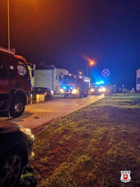 Podejrzenie zatrucia tlenkiem węgla w Zbąszyniu Do szpitala trafiły