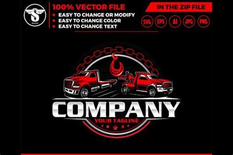 Head Truck Logo Trucking Logo Graphic By SlLametDesigns Creative