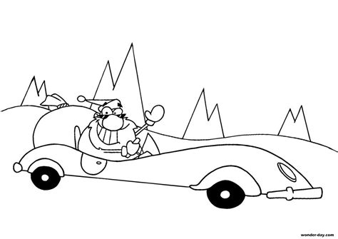 Dibujos De Papa Noel Para Imprimir Y Colorear Wonder Day Dibujos