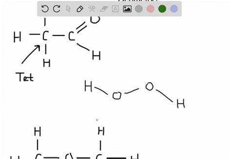 SOLVED Determine The Geometry About Each Interior Atom In Each Molecule