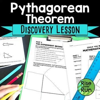 Pythagorean Theorem Hands On Activity Discovery Lesson In 2024