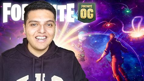 MI REACCION AL EVENTO BIG BANG DE FORTNITE OG ORIGENES YouTube