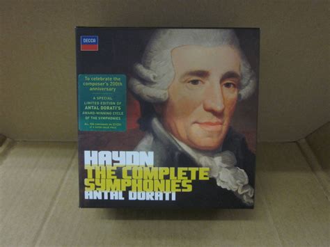 やや傷や汚れあり33CD 輸入盤 BOX 478 1221 ハイドン 交響曲全集 ドラティ HAYDN THE COMPLETE