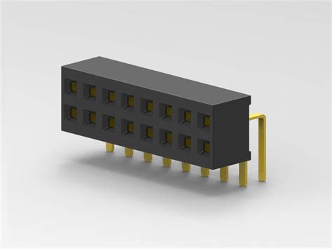 1 0mm Pitch Female Headers SCONDAR