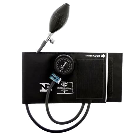 Aparelho de Pressão Adulto Nylon Velcro Preto AP0336 BIC