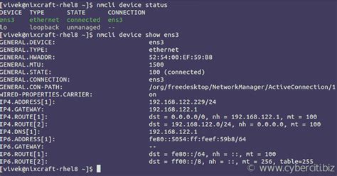 How To Configure A Static IP Address On RHEL 8 NixCraft WIREDGORILLA