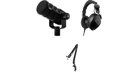 RODE PodMic USB And XLR Microphone Kit With PSA1 Pro Studio Arm