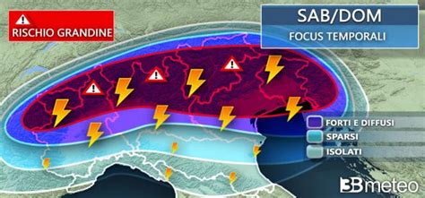 Nord Tornano I Temporali Localmente Forti B Meteo