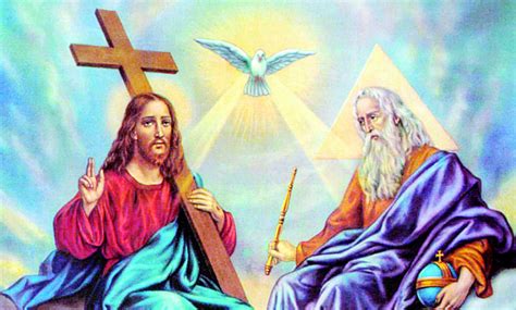 al límite acción Completo oracion de las tres divinas personas y la
