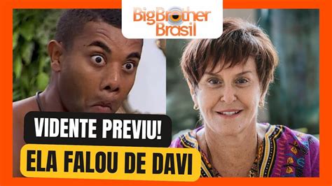 Vidente Marcia Sensitiva faz previsão BOMBÁSTICA para Davi YouTube