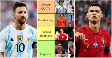 Messi Ronaldo Maradona Pele Football S 55 Biggest Legends Ranked