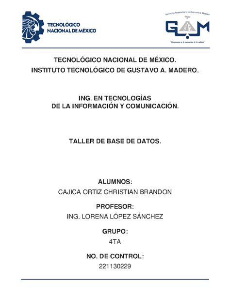 Mapa Conceptual TECNOLÓGICO NACIONAL DE MÉXICO INSTITUTO TECNOLÓGICO