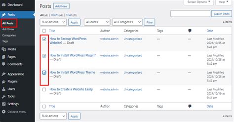 How To Quick Edit Posts In WordPress