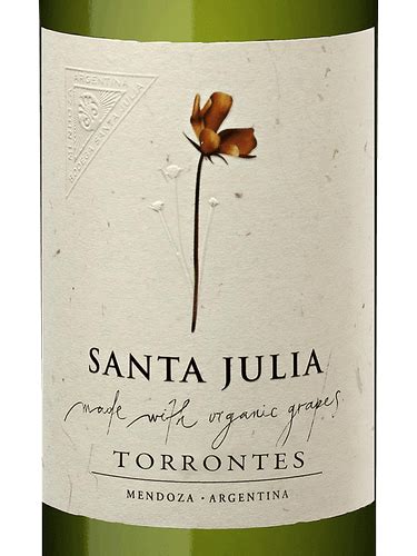 Santa Julia Orgánic Torrontés Vivino US