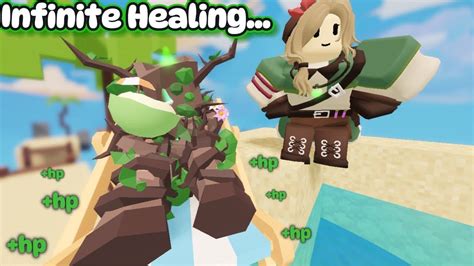 Eldertree Noelle Kit INF Healing Roblox Bedwars YouTube