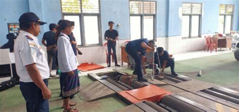 Kalibrasi Alat Uji Kir Di Uptd Pengujian Kendaraan Bermotor Dishub