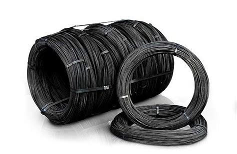 Drawn Wire C With Phosphate Coated Steel Wire Galvanized Gi Black