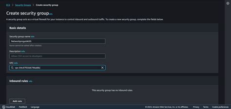 How To Create Modify NACLs And SGs In AWS NetworkProGuide