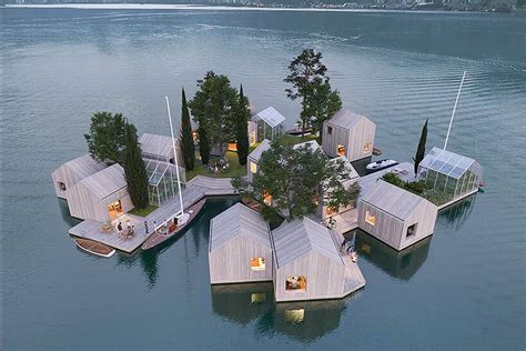 Land On Water Ils Inventent Une Maison Flottante Fabriqu E Partir