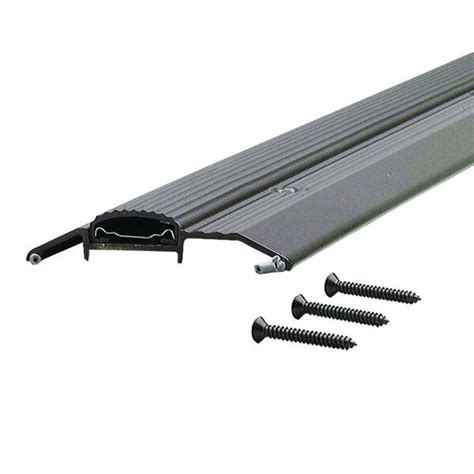 M D Building Products Deluxe Low 3 3 4 In X 95 1 2 In Bronze Aluminum