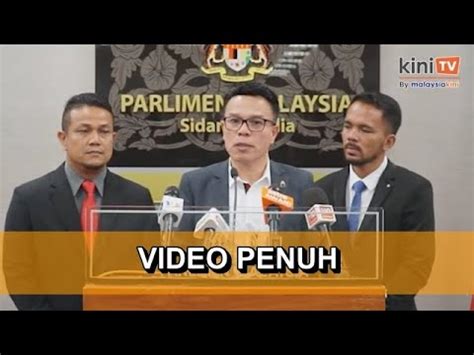 Video Penuh Sidang Media MP Gua Musang Mohd Azizi Abu Naim YouTube