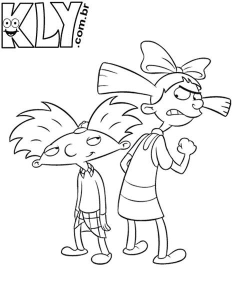 Ei Arnold Desenhos Para Colorir Desenhos Para Colorir