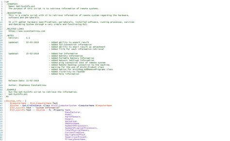 powershell comments stephanos constantinou blog