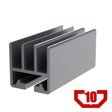 T Slot Aluminum Frame Clear Anodized Aluminum Extrusion Profile For