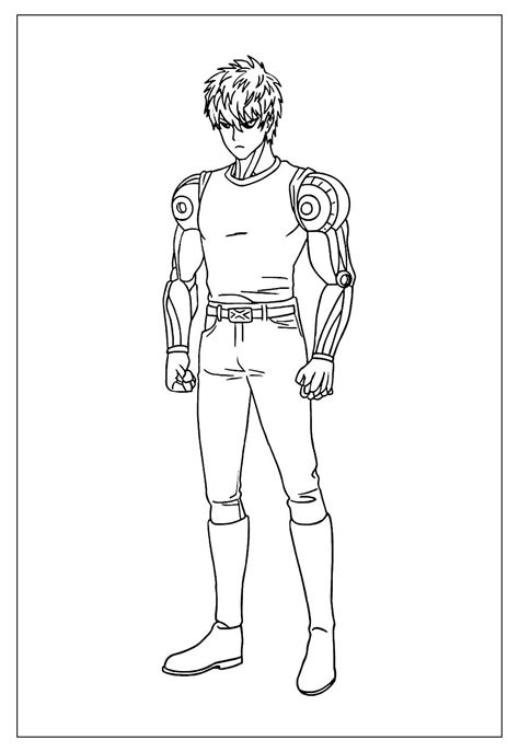 Desenhos Do Saitama Para Colorir E Pintar Tudo Para Colorir