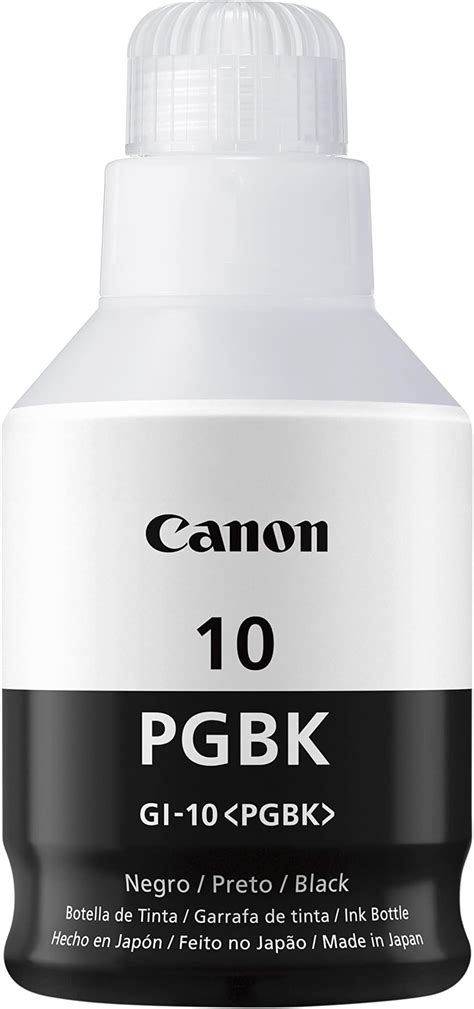 Canon Kit Combo De 4 Tintas GI 190 Originales Color Negro Magenta Cian