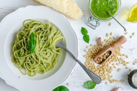 Spaghetti Mit Pesto Alla Genovese Omas Euro Rezepte