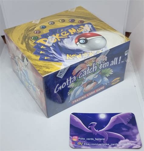 Wizards Of The Coast 1 Booster Box Pokemon Base Set GREEN WING