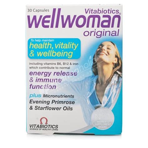 Vitabiotics Wellwoman Original 30 Capsules Pharmaholic