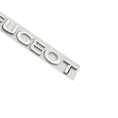 LOGO PEUGEOT Monogramme EMBLÈME 206 306 307 407 406 106 107 eBay