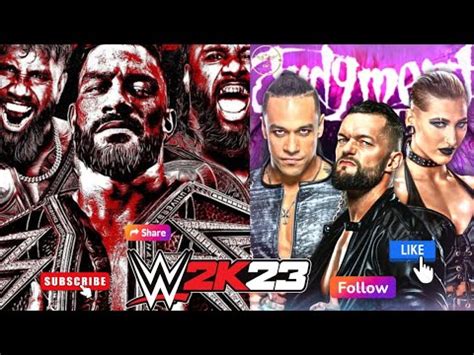 WWE 2K23 Tag Team Match The Bloodline Vs The Judgment Day Wwe