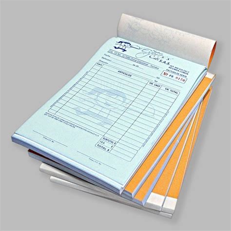 Talonarios Facturas X1 Talonario Duplicado